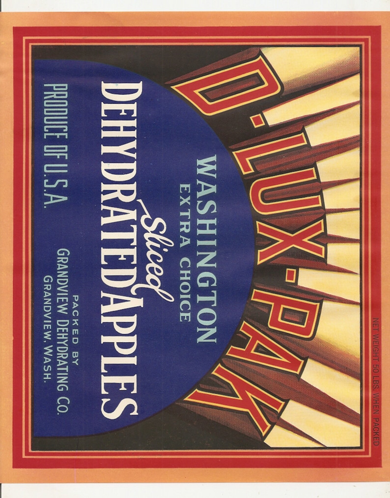 10 Old Vintage APPLE CRATE LABELS Washington & Oregon Etc...... - Etsy