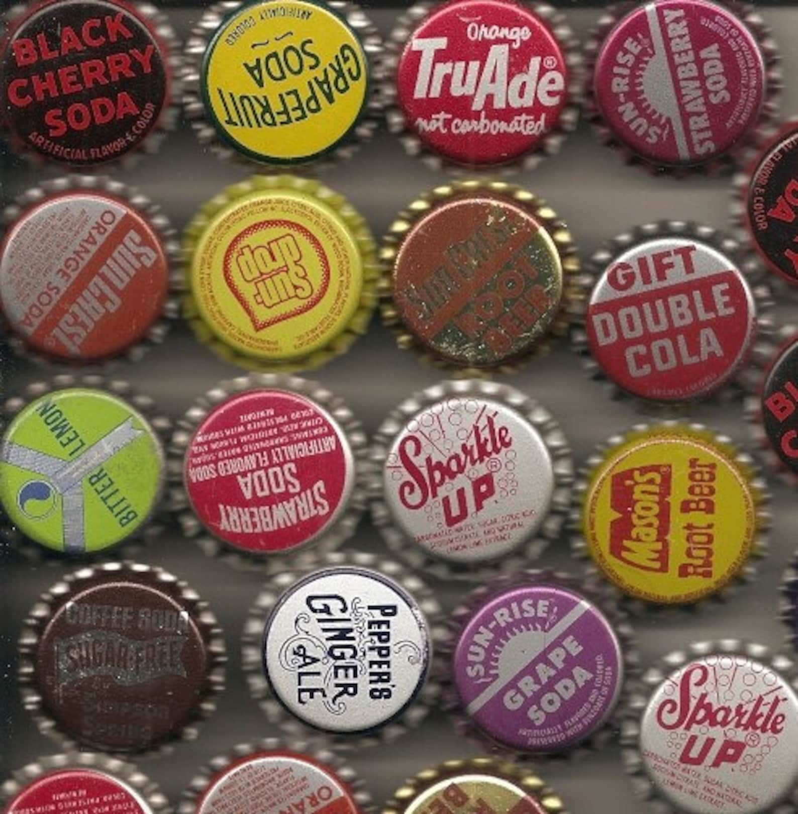 143 Unused Old SODA CORKS BOTTLECAPS Collection - Etsy