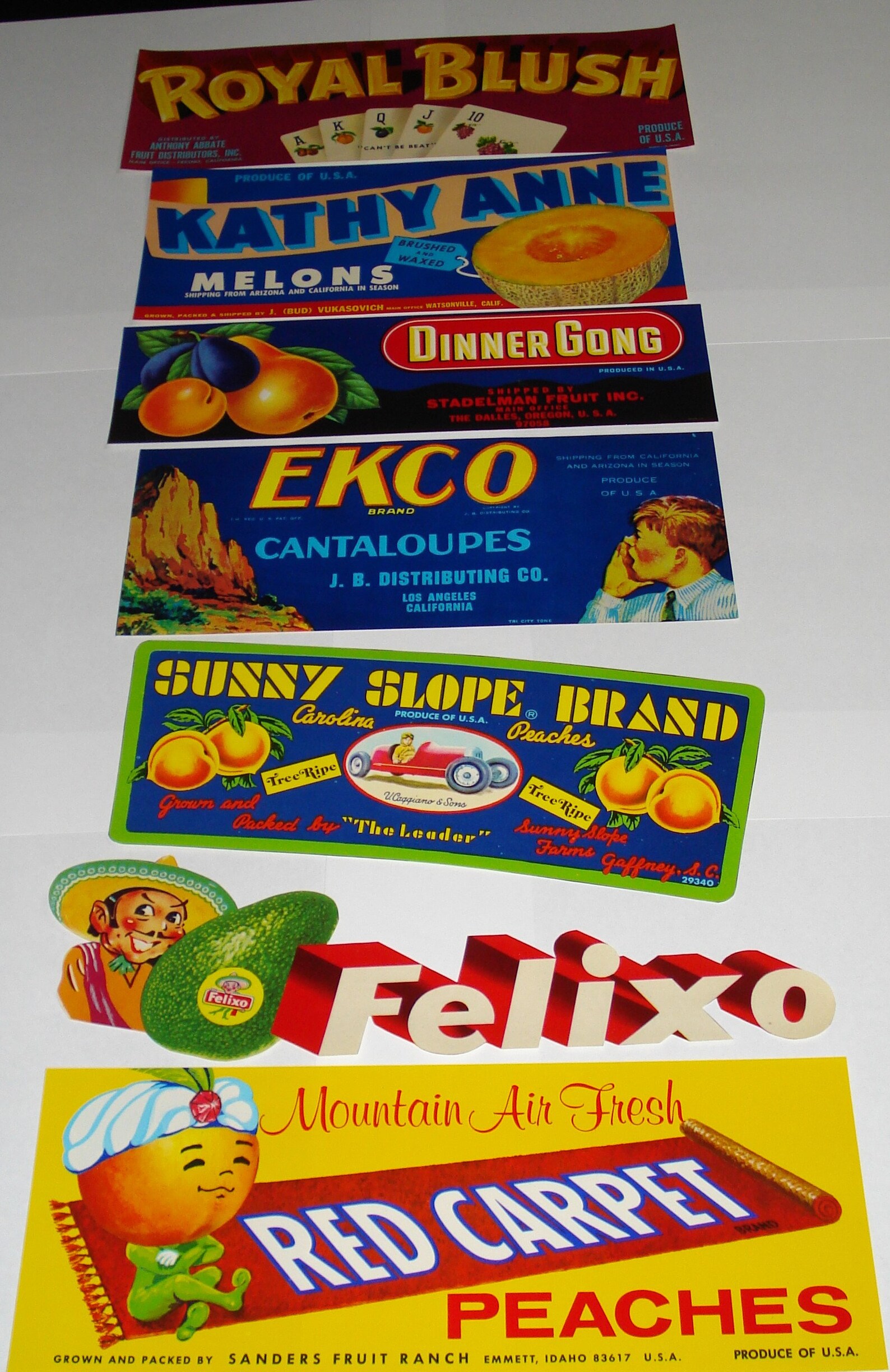 72 Old Vegetable / FRUIT Crate Labels - Etsy