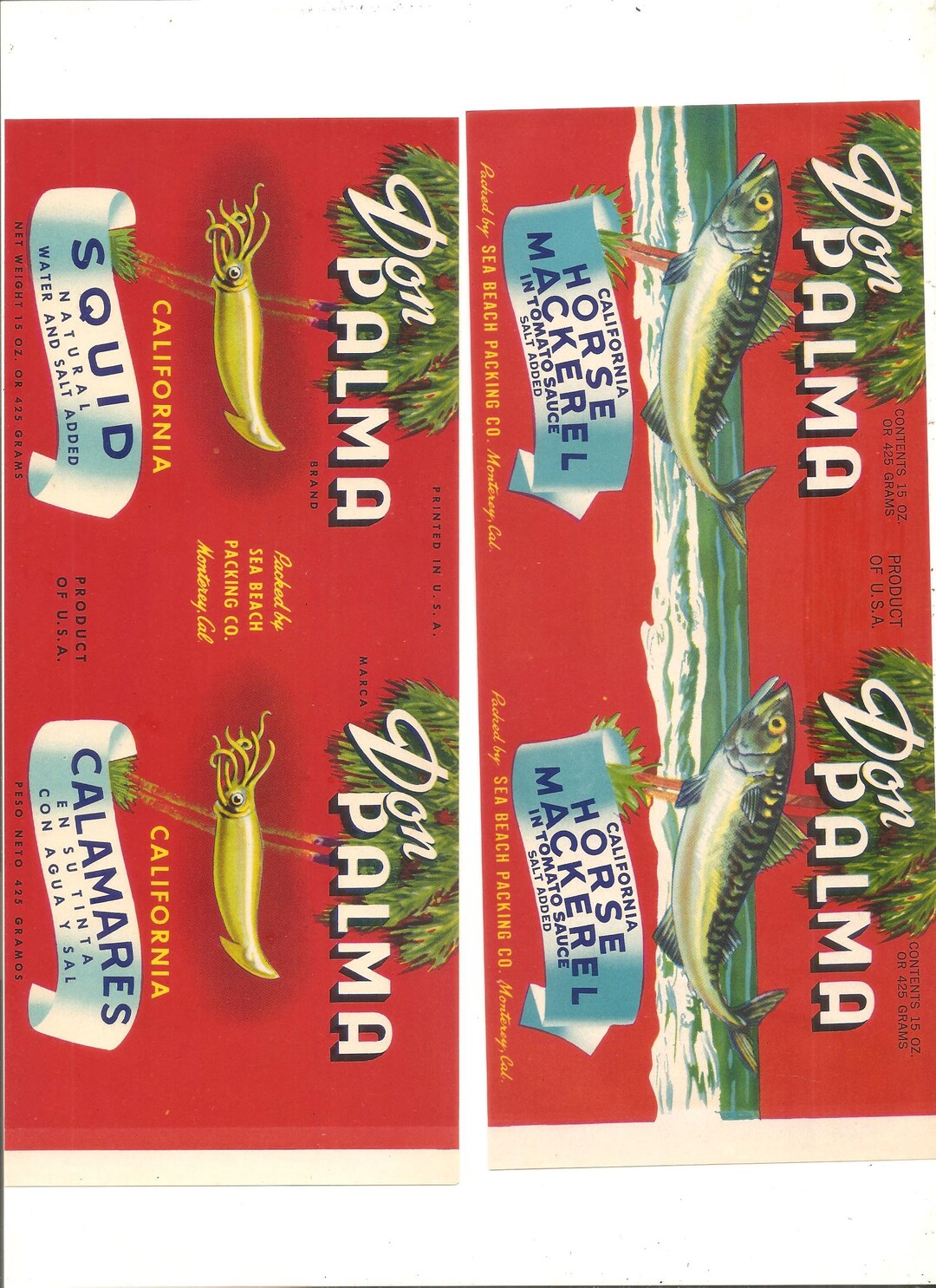 45 Old VINTAGE CAN LABELS - Etsy