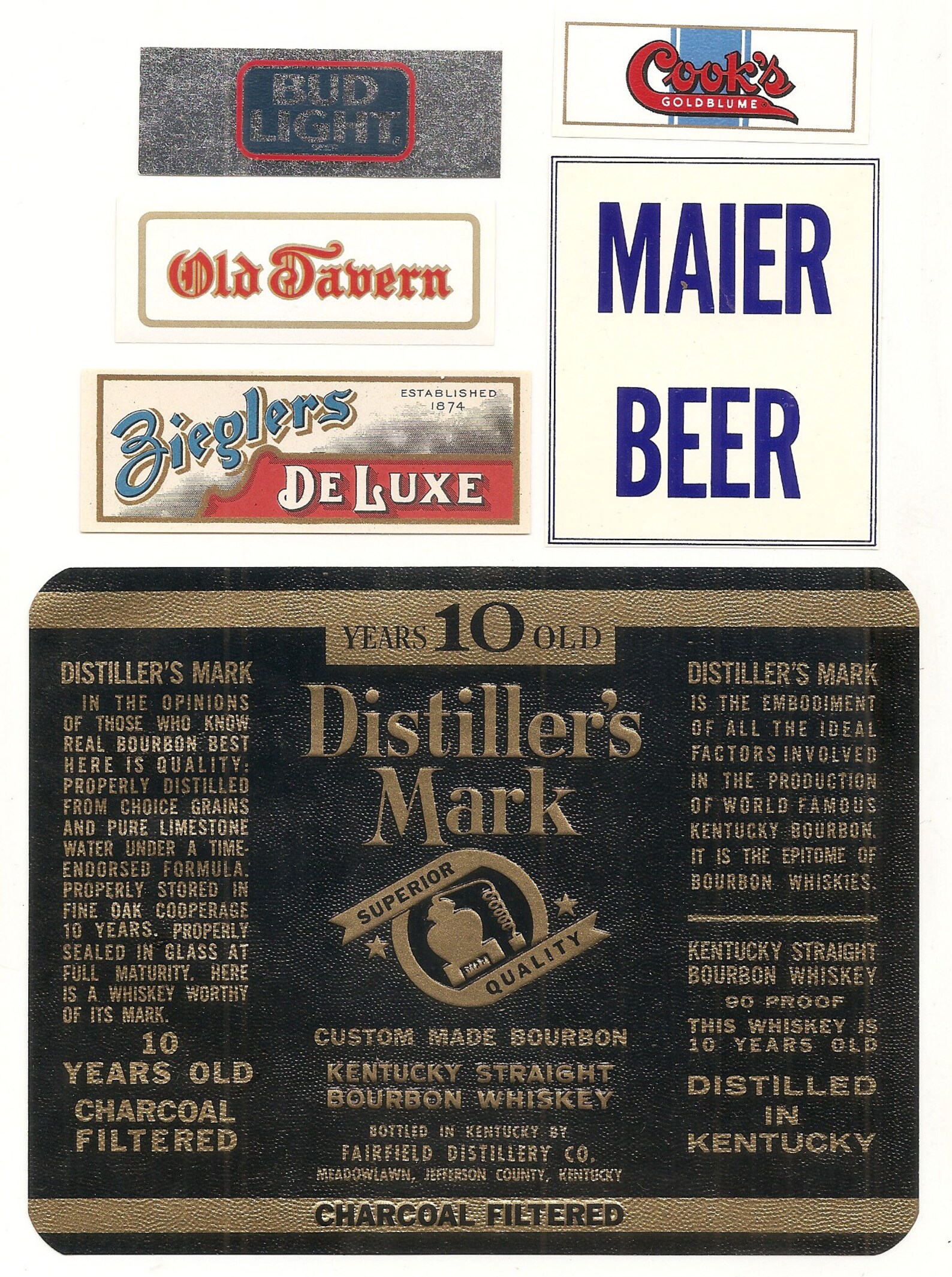 32 Old Vintage WHISKEY Beer Labels Etc... - Etsy