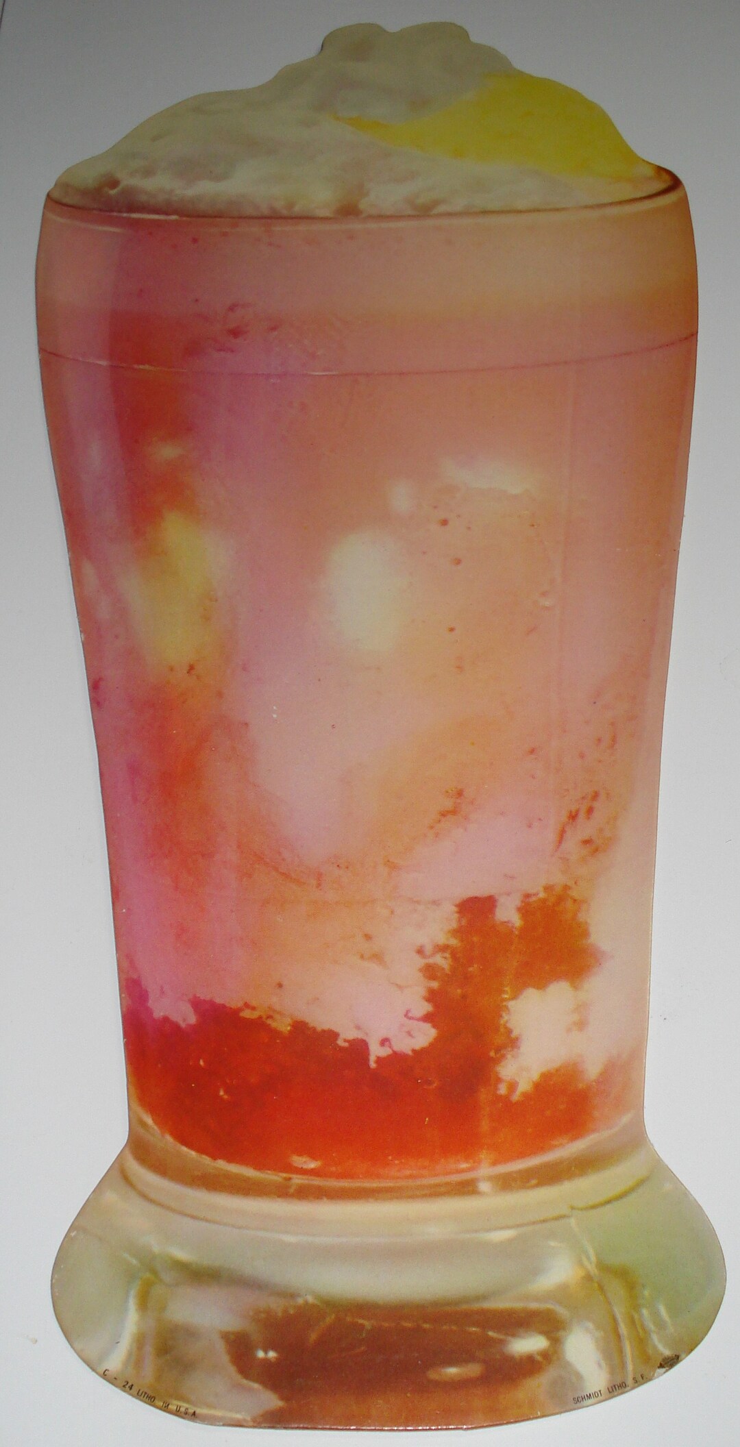 Huge Old 1950's Vintage SODA FOUNTAIN / DINER - Strawberry Malt - Etsy