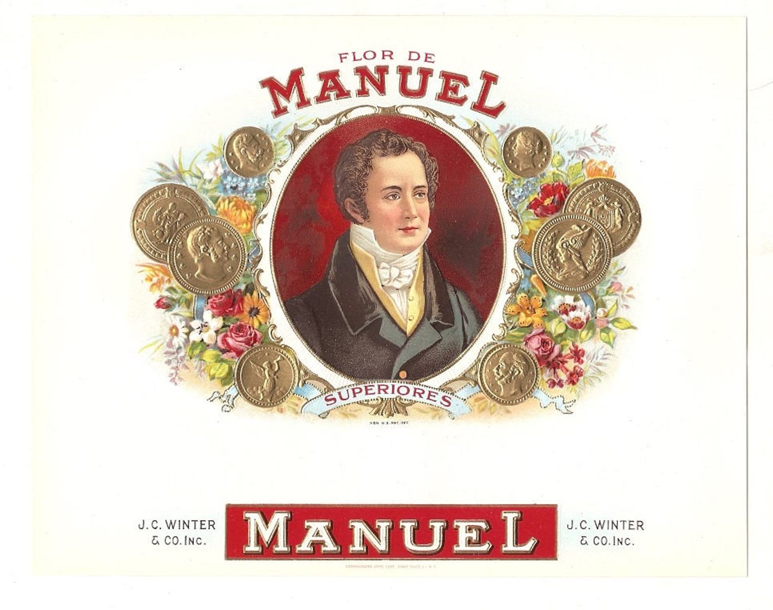 10 Old CIGAR BOX LABELS - Etsy