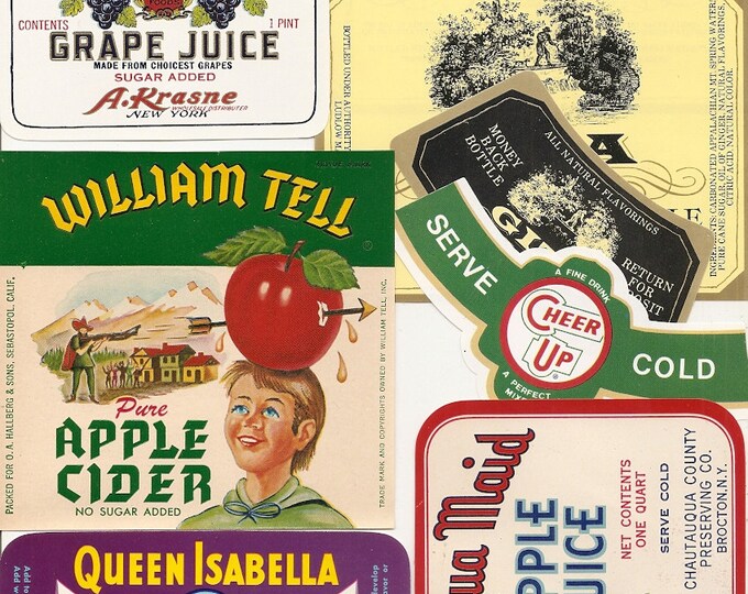 33 Different Old Vintage Soda Juice Etc...labels PEPPER UP - Etsy