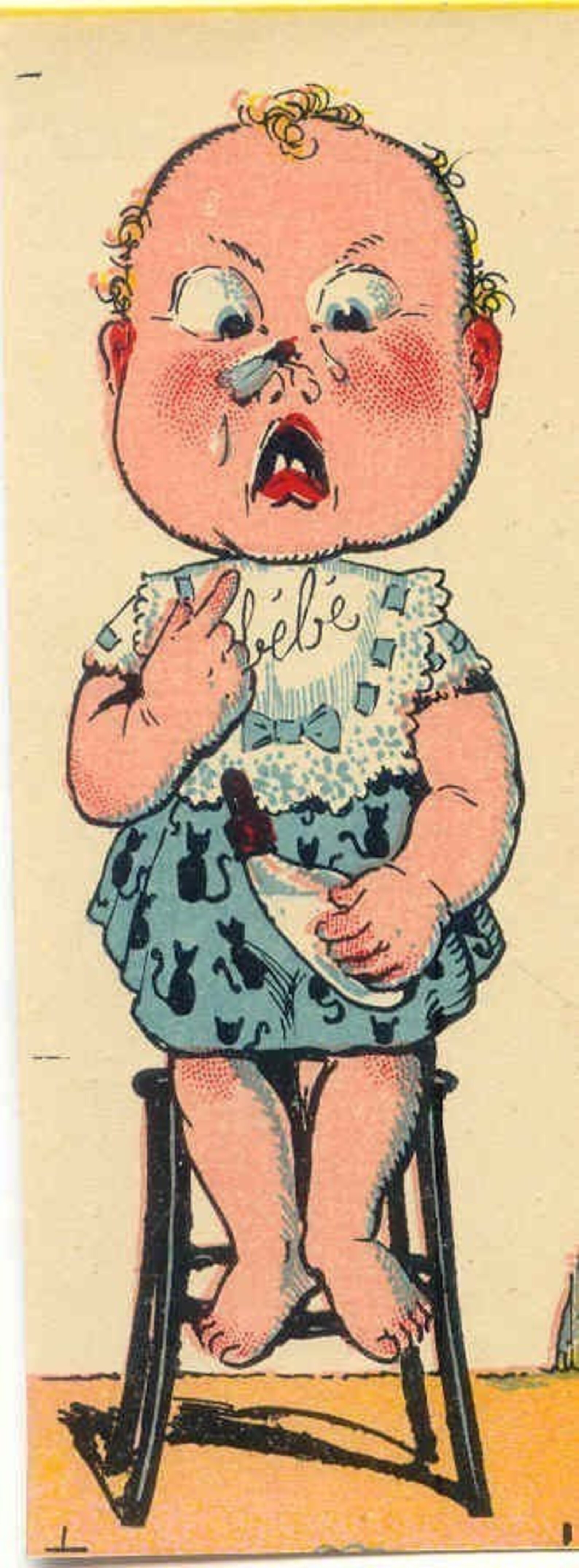 1900's French Game PRINT COMIC CHARACTERS Awesome early | Etsy