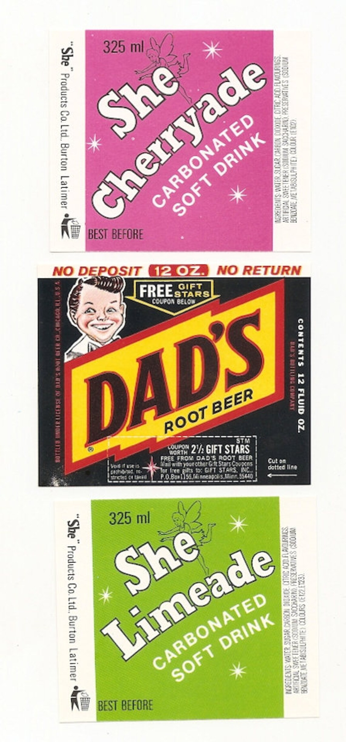 23 Old Vintage SODA / JUICE LABELS Etc | Etsy