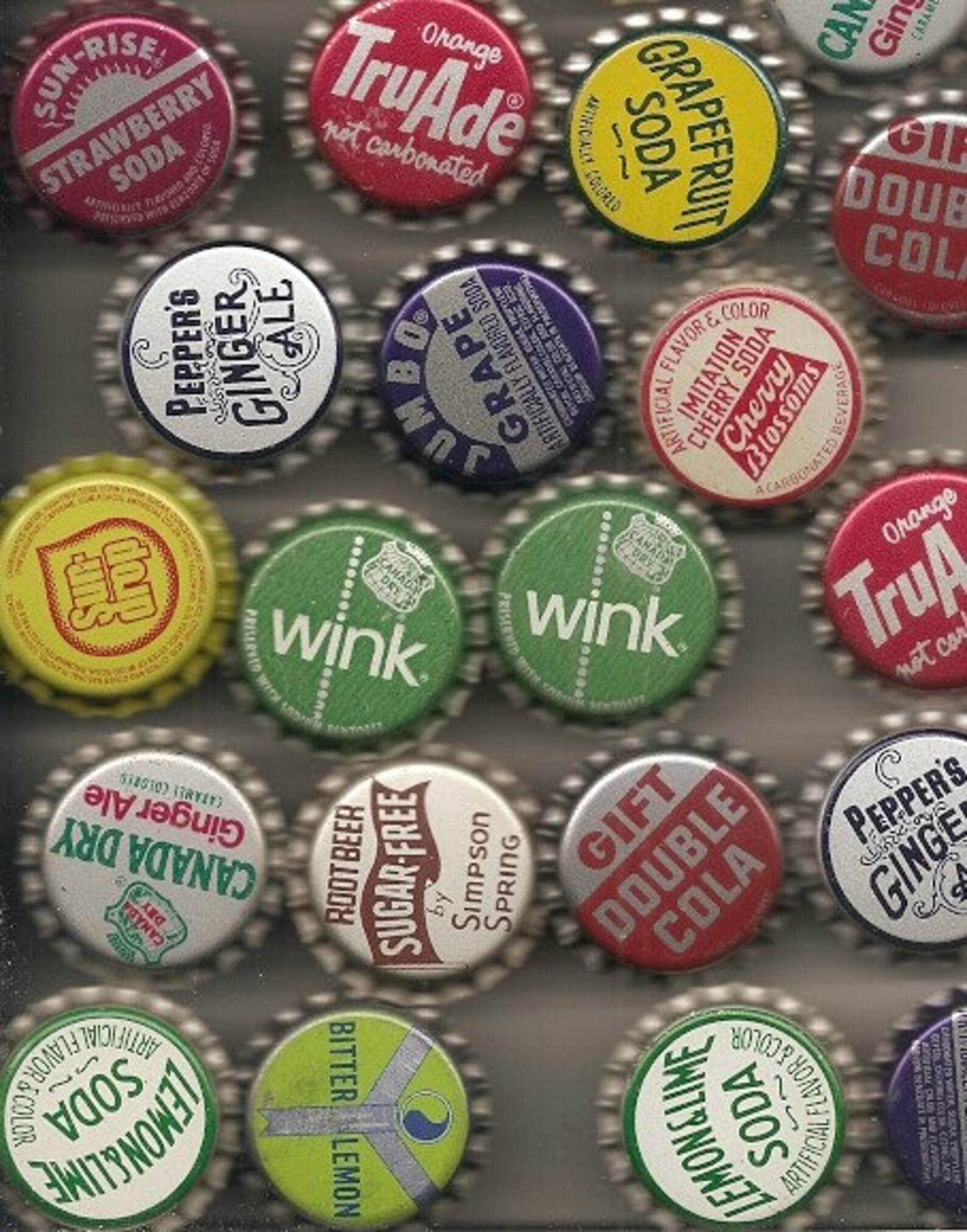 143 Unused Old SODA CORKS BOTTLECAPS Collection - Etsy