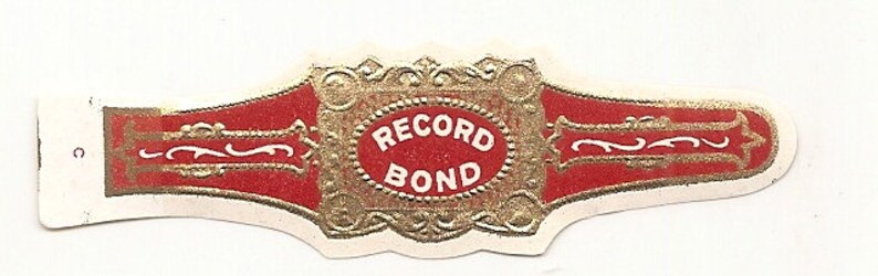 170 CIGAR BAND Labels new Old Stock Cigar Bands 1930 - Etsy