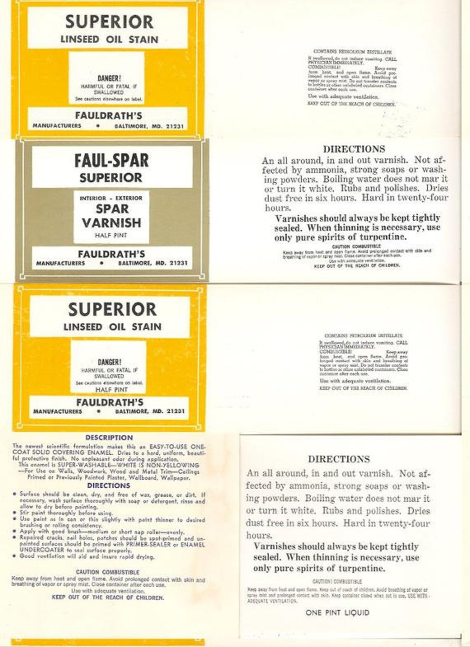 24 Paint Can Labels Old Vintage White House INTERIOR - Paint Label ...