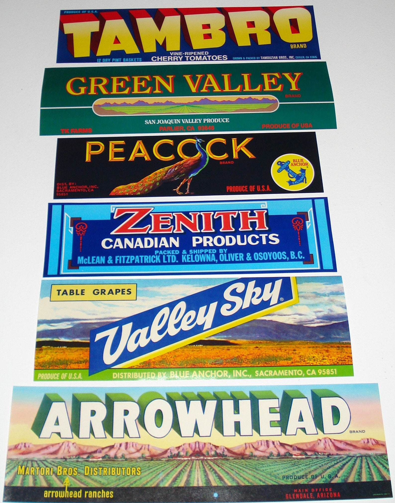 77 Old Vegetable / FRUIT Crate Labels | Etsy