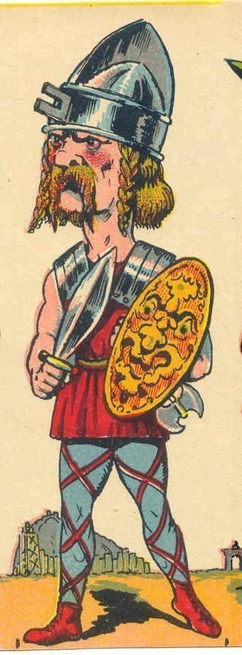 1900's French Game PRINT COMIC CHARACTERS Awesome early | Etsy