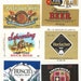 54 Vintage Old BEER LABELS Sebewaing Mi.shamokin - Etsy
