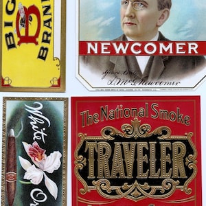 42 1920s+ Different Unused CIGAR BOX Labels TOBACCO - Etsy