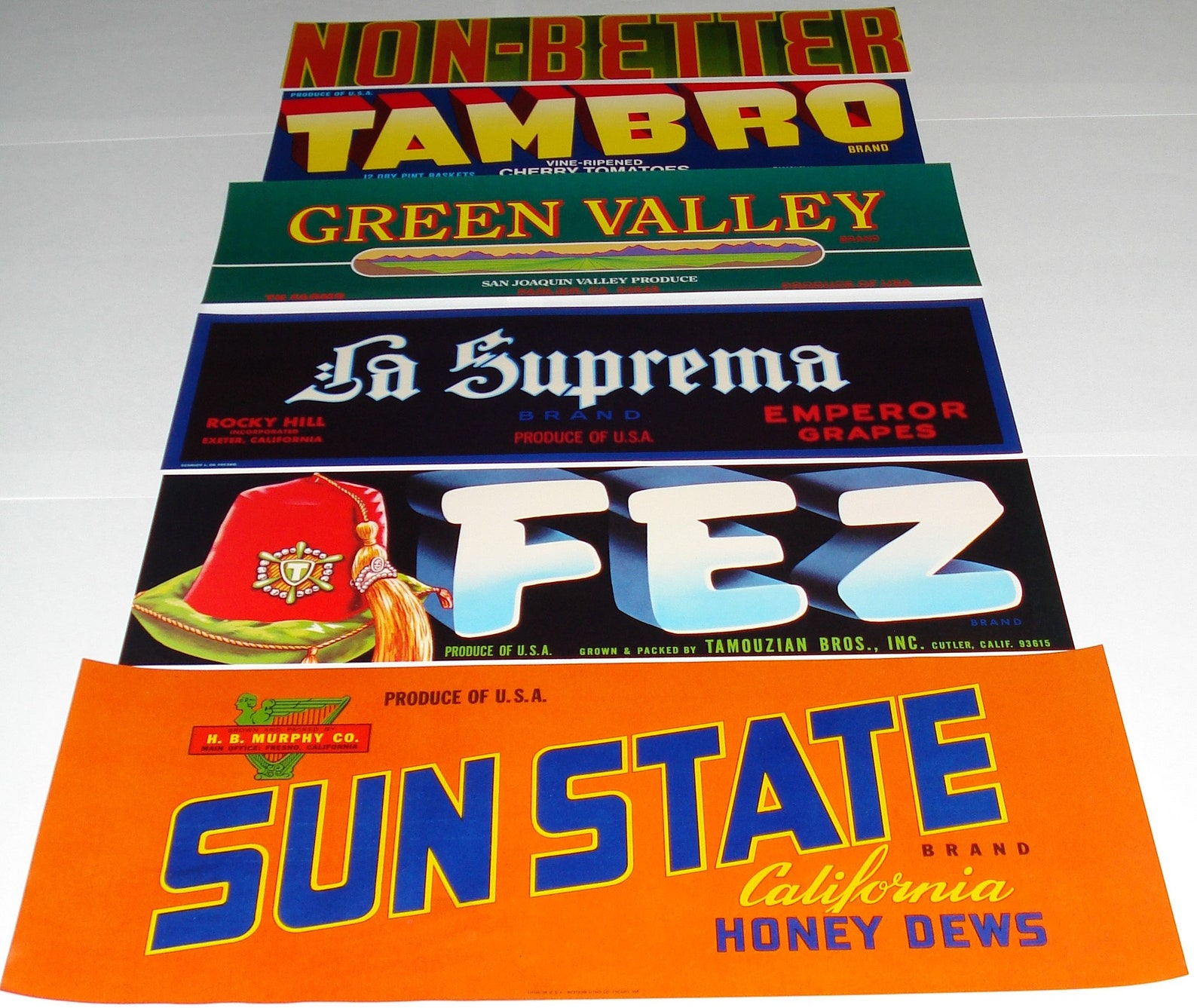 63 Old Vegetable / FRUIT Crate Labels - Etsy