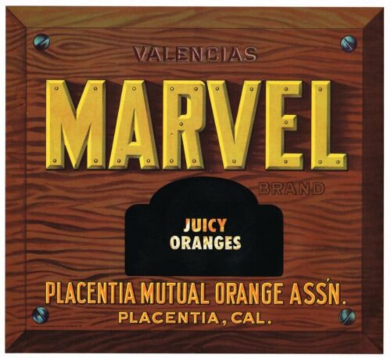 10 Old Vintage Lemons Orange CITRUS Fruit CRATE LABELS - Etsy