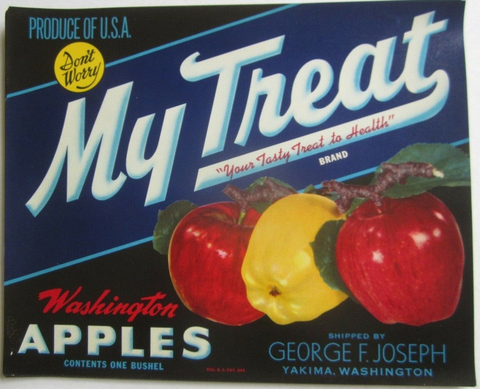 10 Old Different Vintage APPLES CRATE LABELS Washington | Etsy