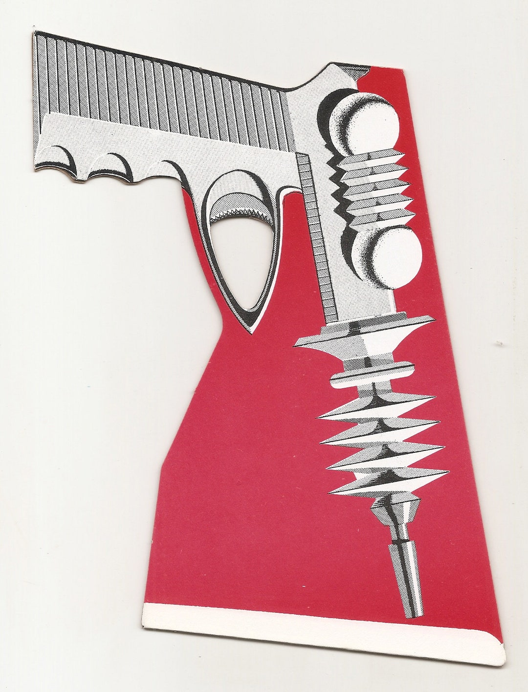 Old Vintage 1950's TOY RAY GUN Cardboard Pop Gun - Etsy