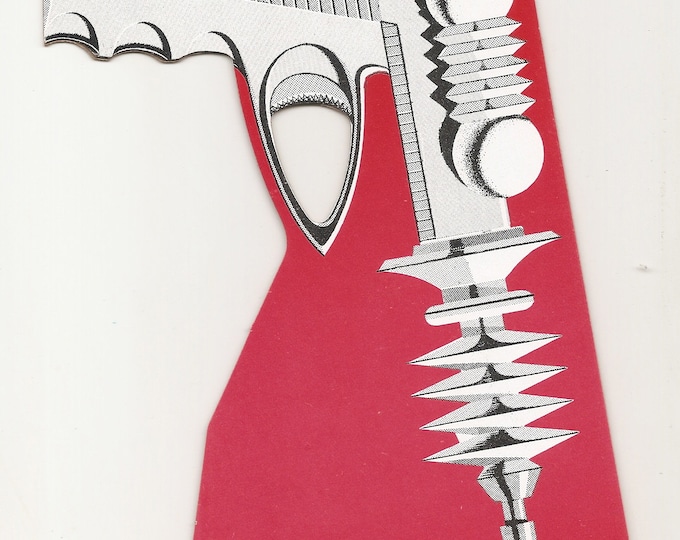 Old Vintage 1950's - TOY RAY GUN - Cardboard Pop Gun - Etsy