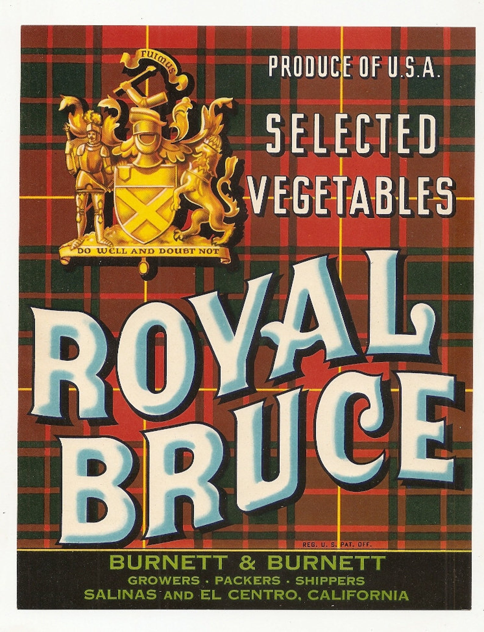 10 Different Old Vegetable Crate Labels CASTROVILLE'S | Etsy