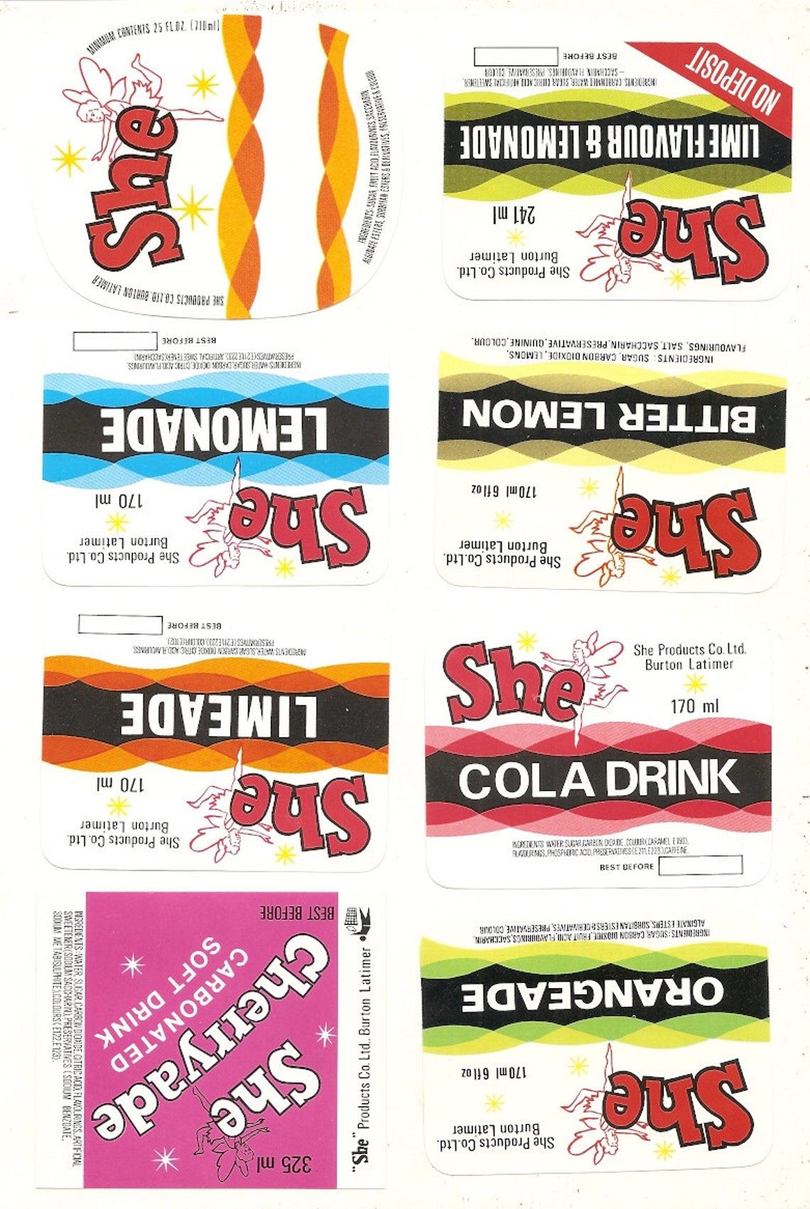 29 Different Old Vintage Soda LABELS PEPPER UP She Etc.. | Etsy