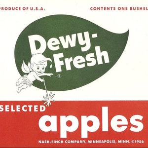 10 Old Different Vintage APPLES Crate Labels - Etsy