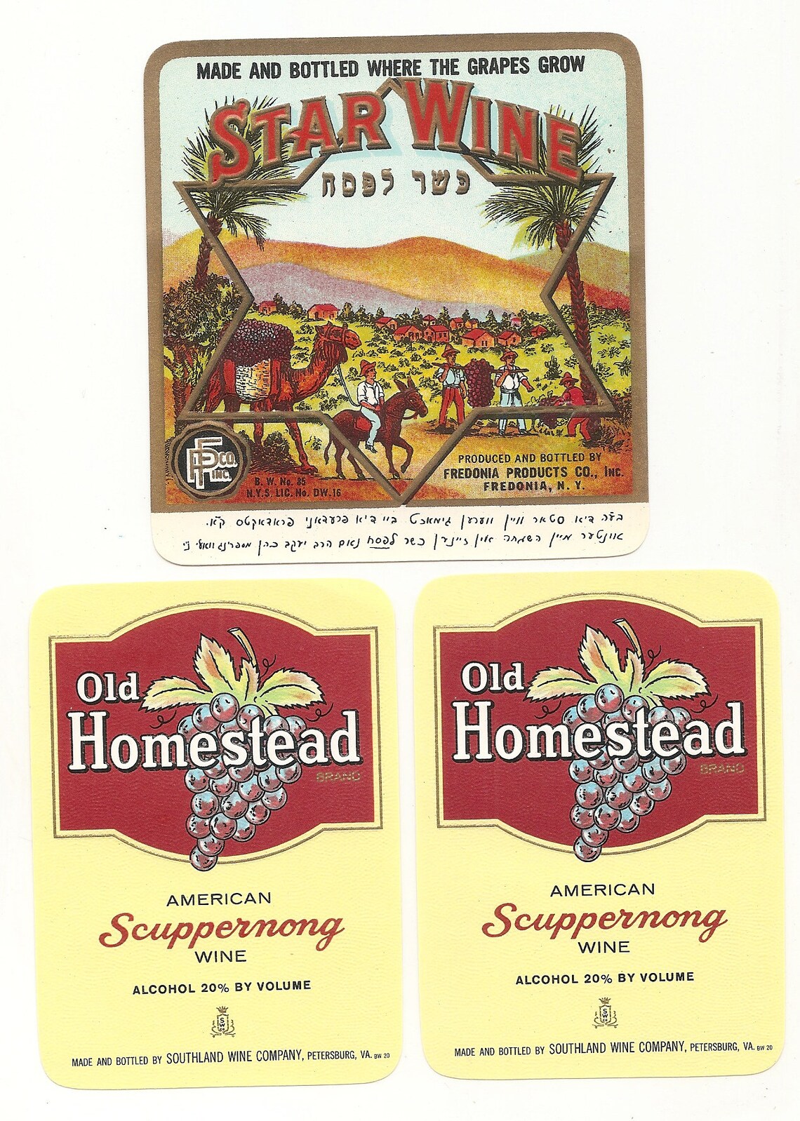 62 Old 1940's Plus WINE Labels .all U.S. Virginia OHIO | Etsy