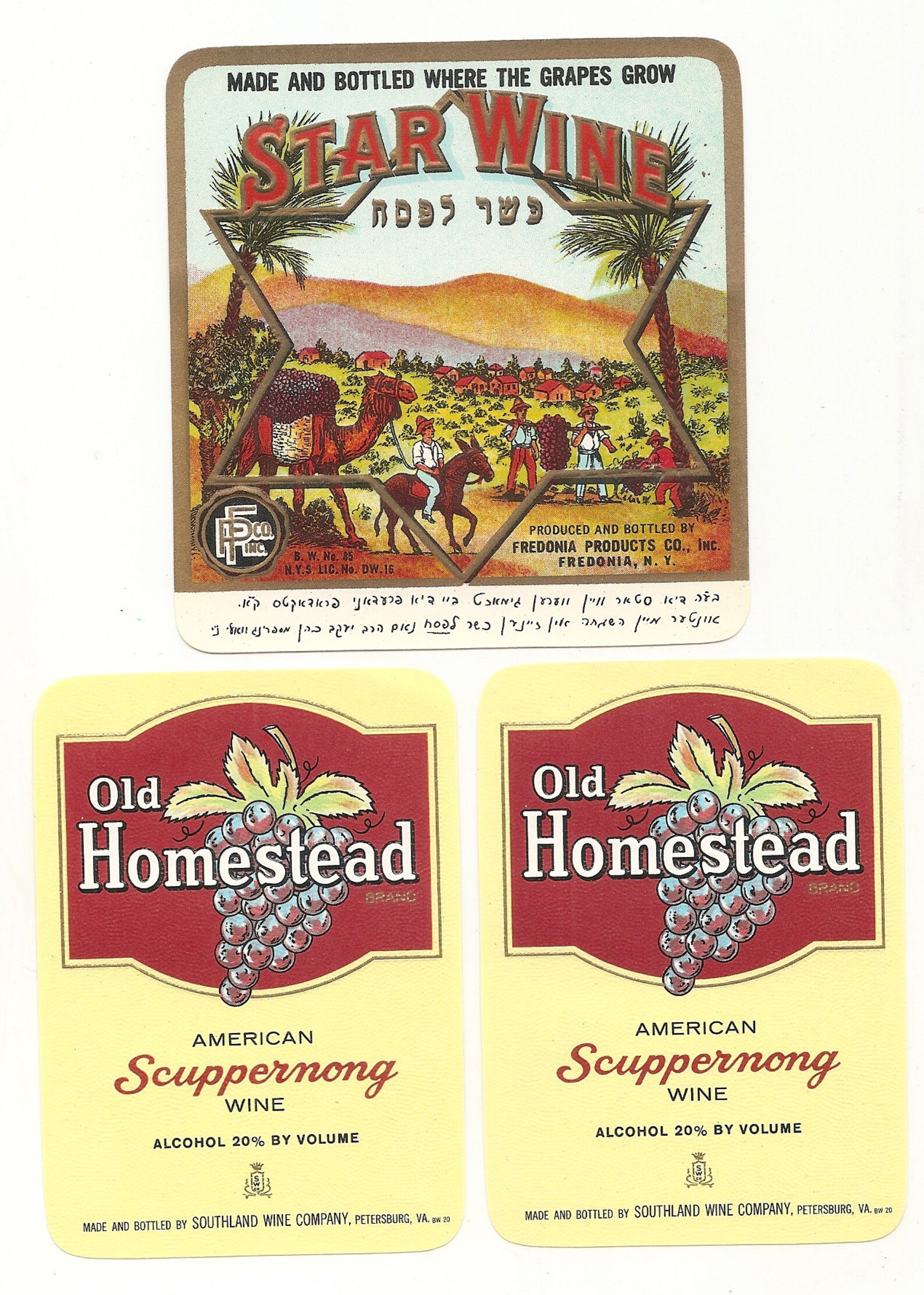 62 Old 1940's Plus WINE Labels .all U.S. Virginia OHIO - Etsy
