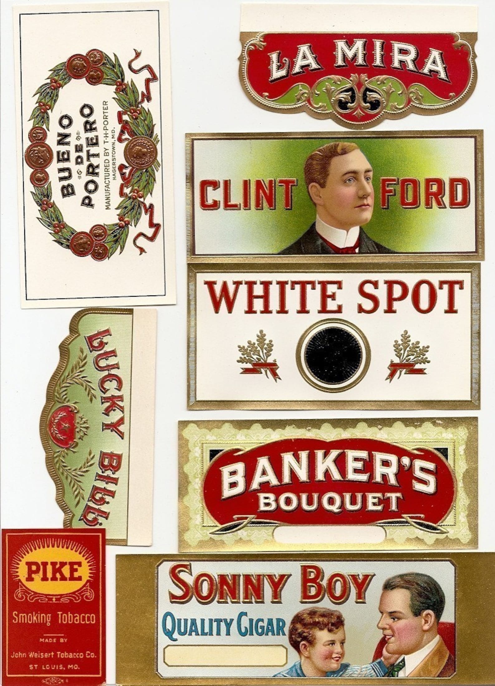 42 1920s+ Different Unused CIGAR BOX Labels TOBACCO - Etsy
