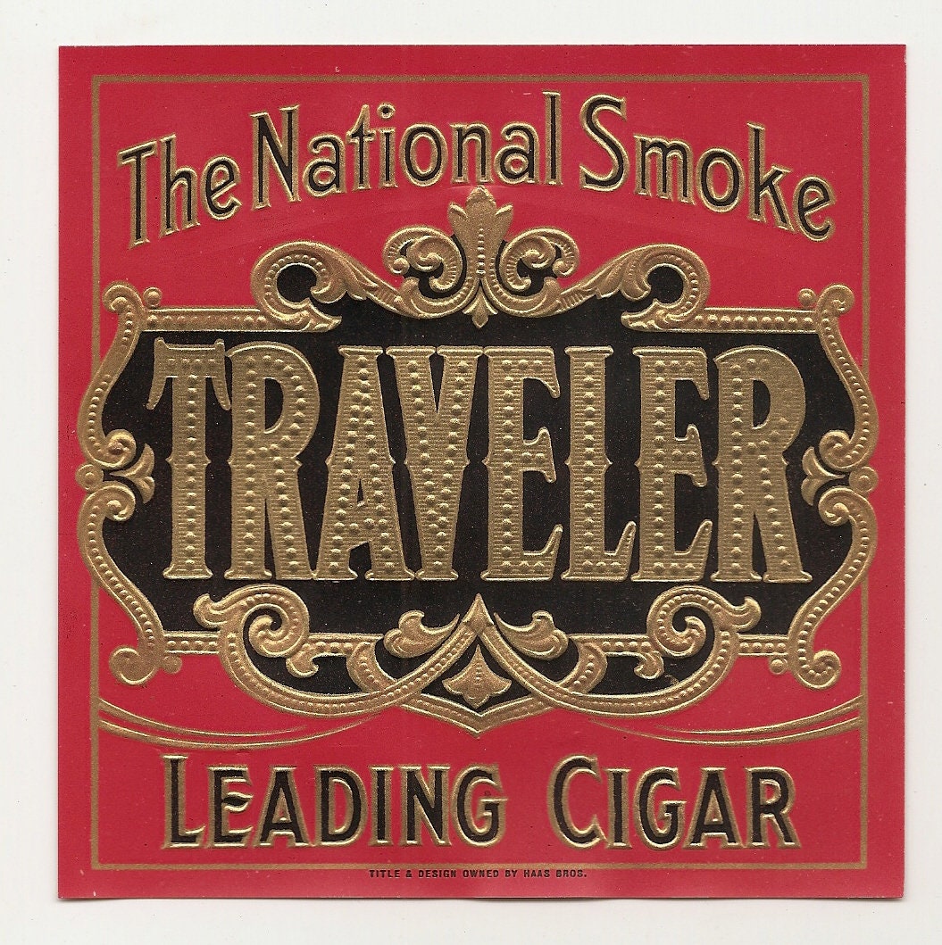10 Old CIGAR LABELS | Etsy