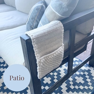 Couch Caddy Crochet Pattern, Remote Holder, Sofa Storage Pocket ...
