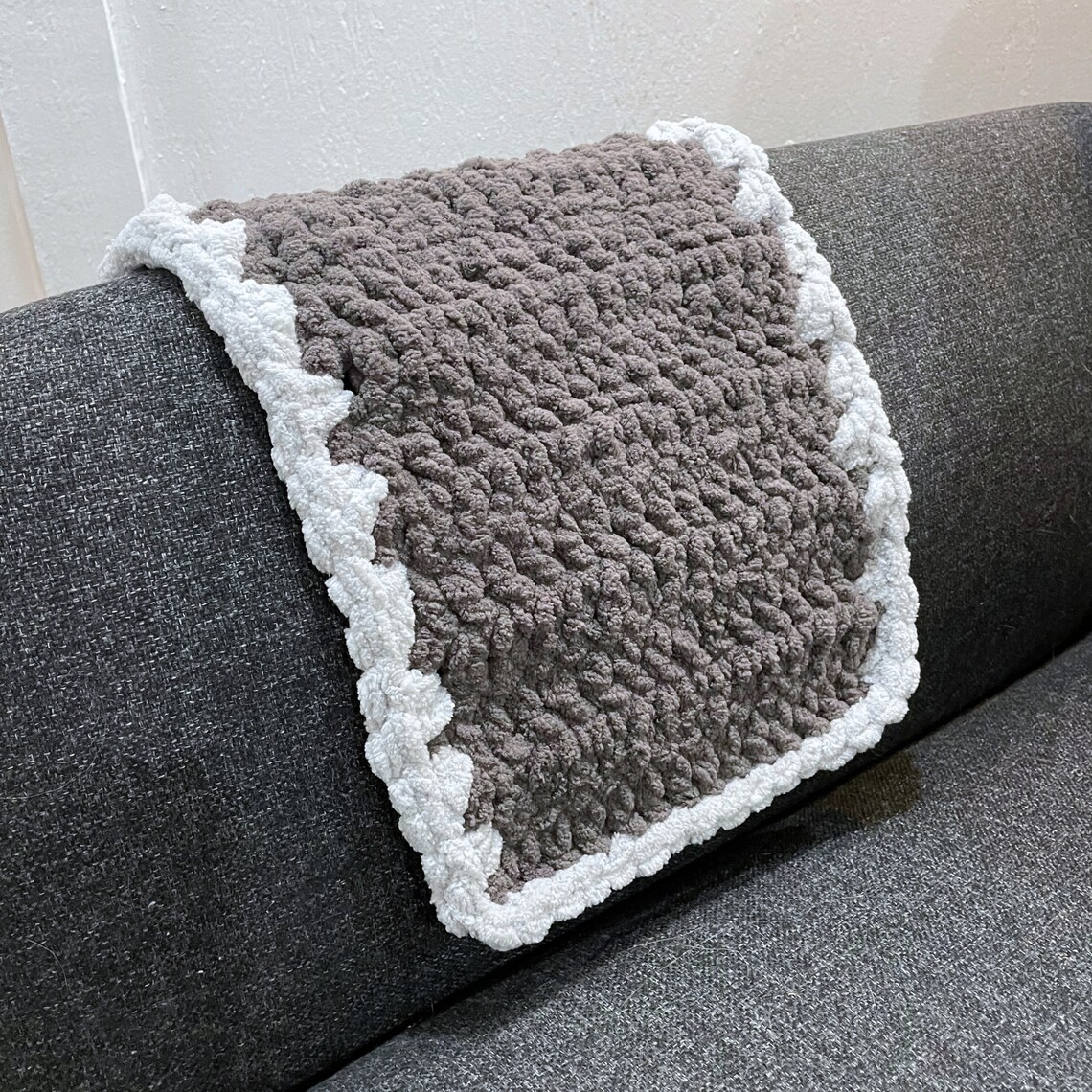 Couch Caddy Crochet Pattern Bulky Yarn, Remote Holder, Soft Couch ...