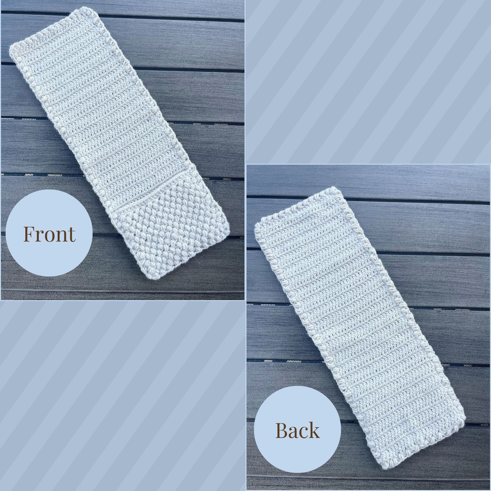 Couch Caddy Crochet Pattern, Remote Holder, Sofa Storage Pocket ...