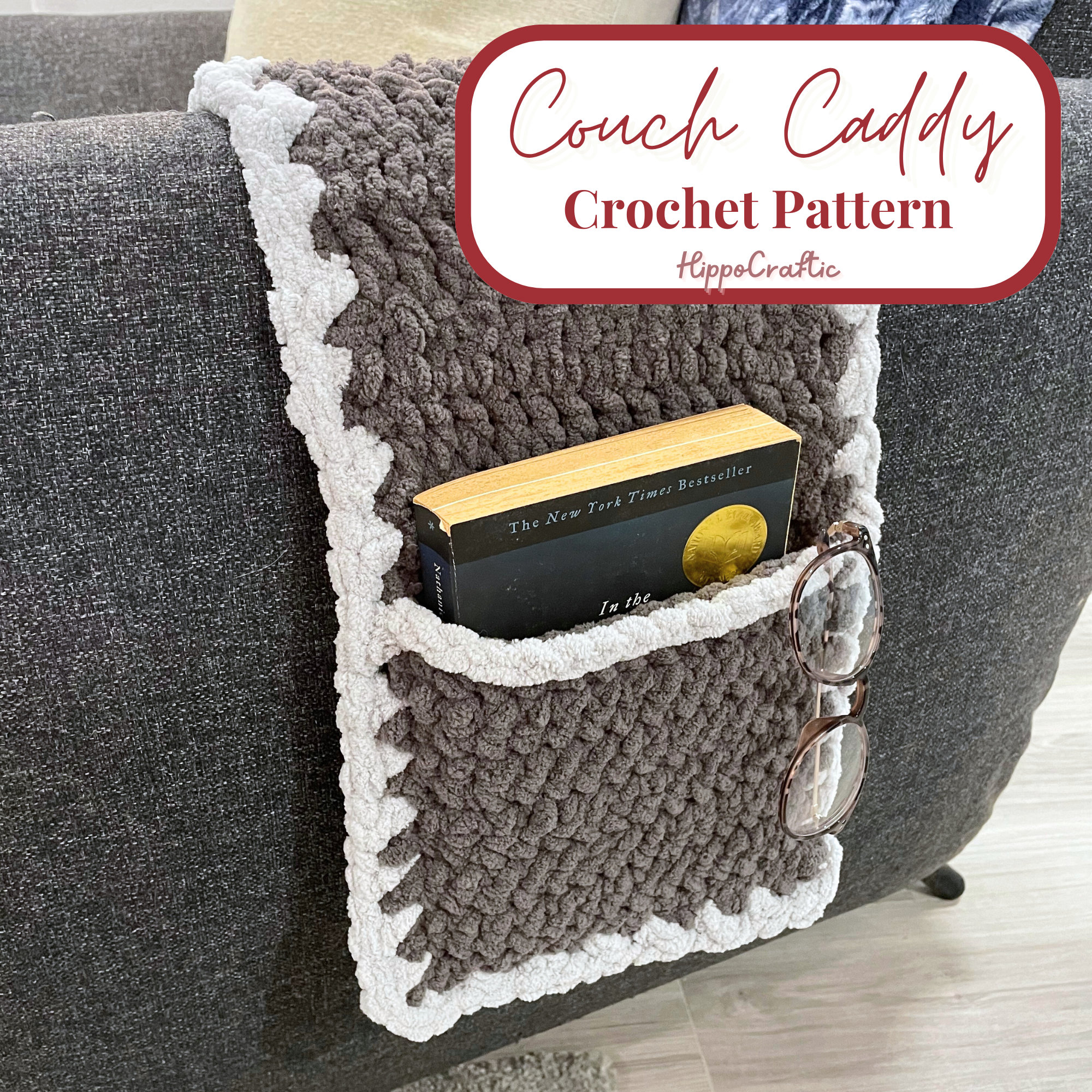 Crochet Remote Caddy Pattern