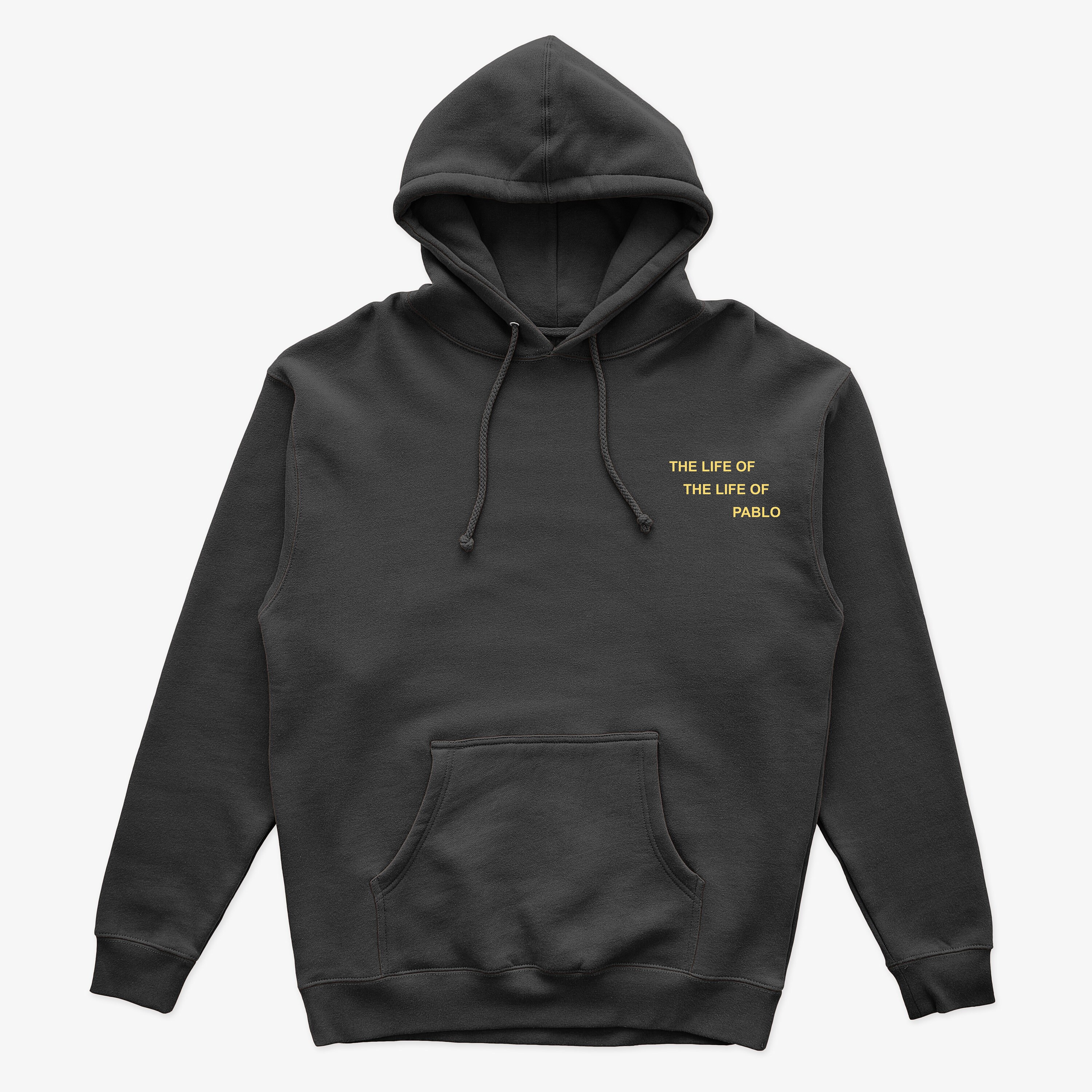 Kanye West life of Pablo Limited Edition Hoodie Iconic Tour Merchandise ...
