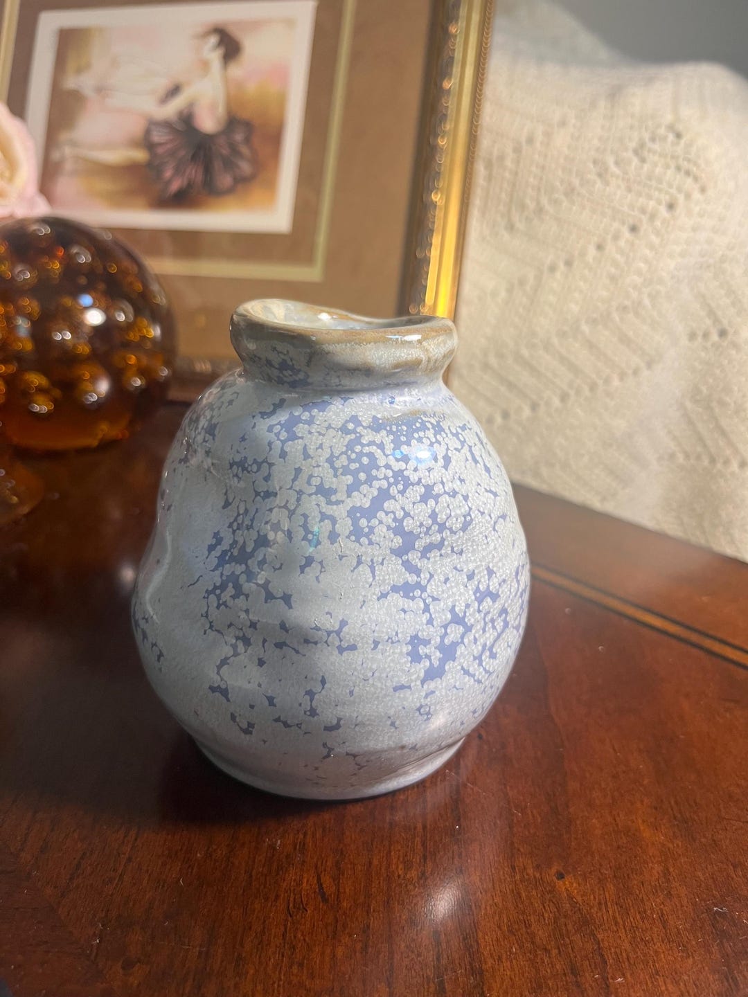 Handmade Pottery Vase. Hand Formed Perfectly Imperfect One of a Kind ...