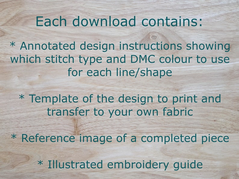 Seahorse Embroidery Pattern - PDF Pattern With Detailed Instructions ...