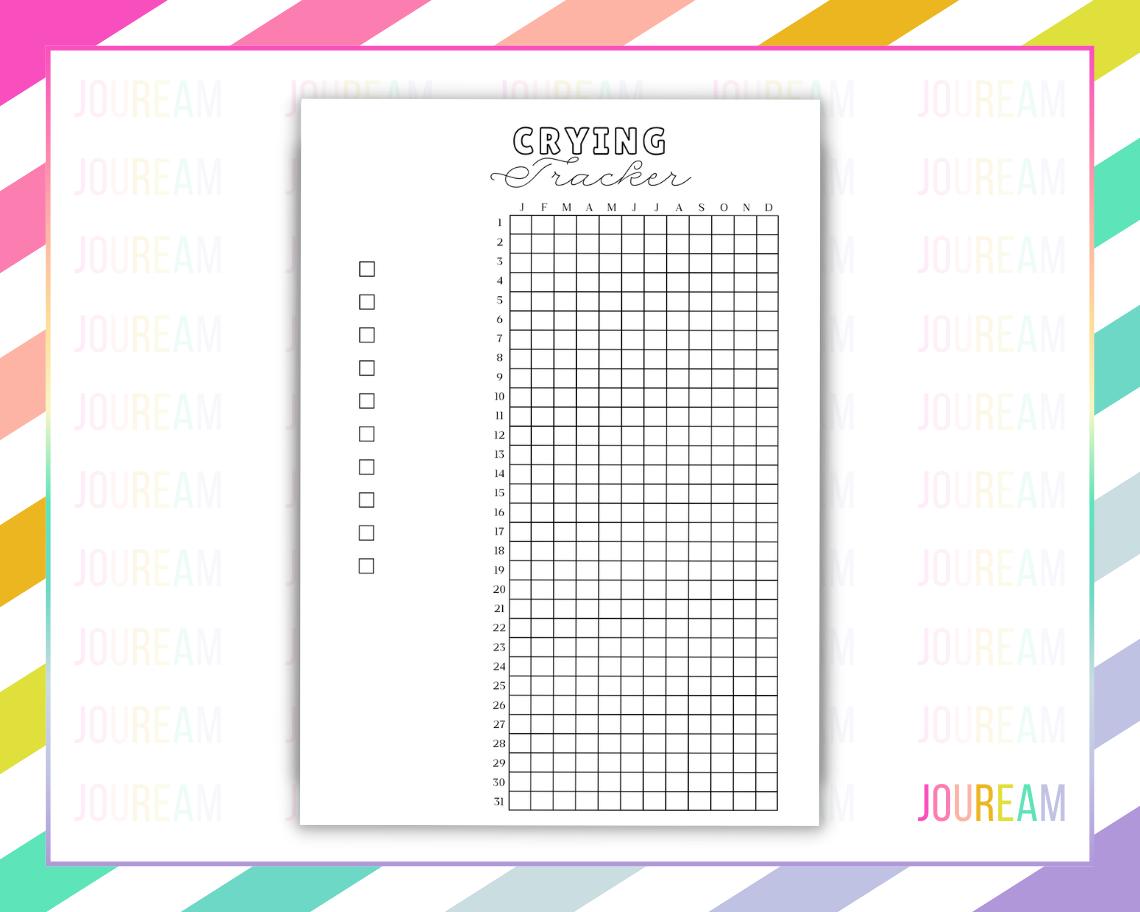 Crying Tracker - Etsy