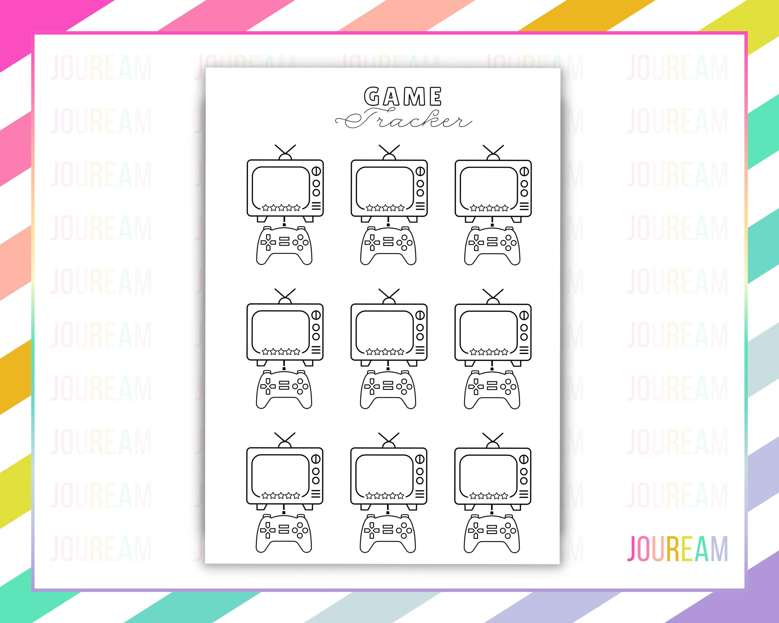 Game Tracker - Etsy