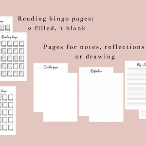 Printable Reading Journal | Digital Download | Available in A4, A5, and ...