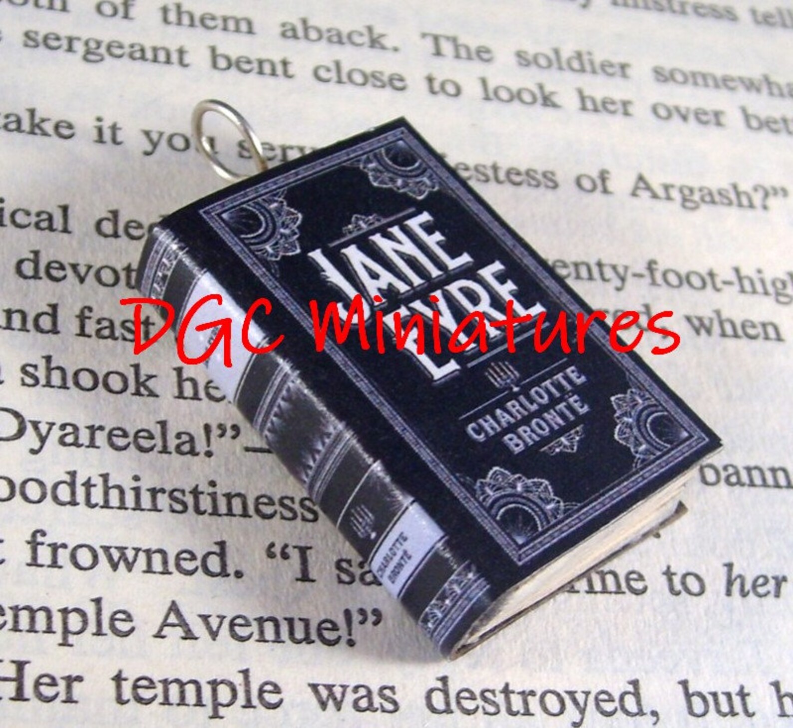 Make Your Own Miniature Jane Eyre Book Charm Downloadable PDF - Etsy