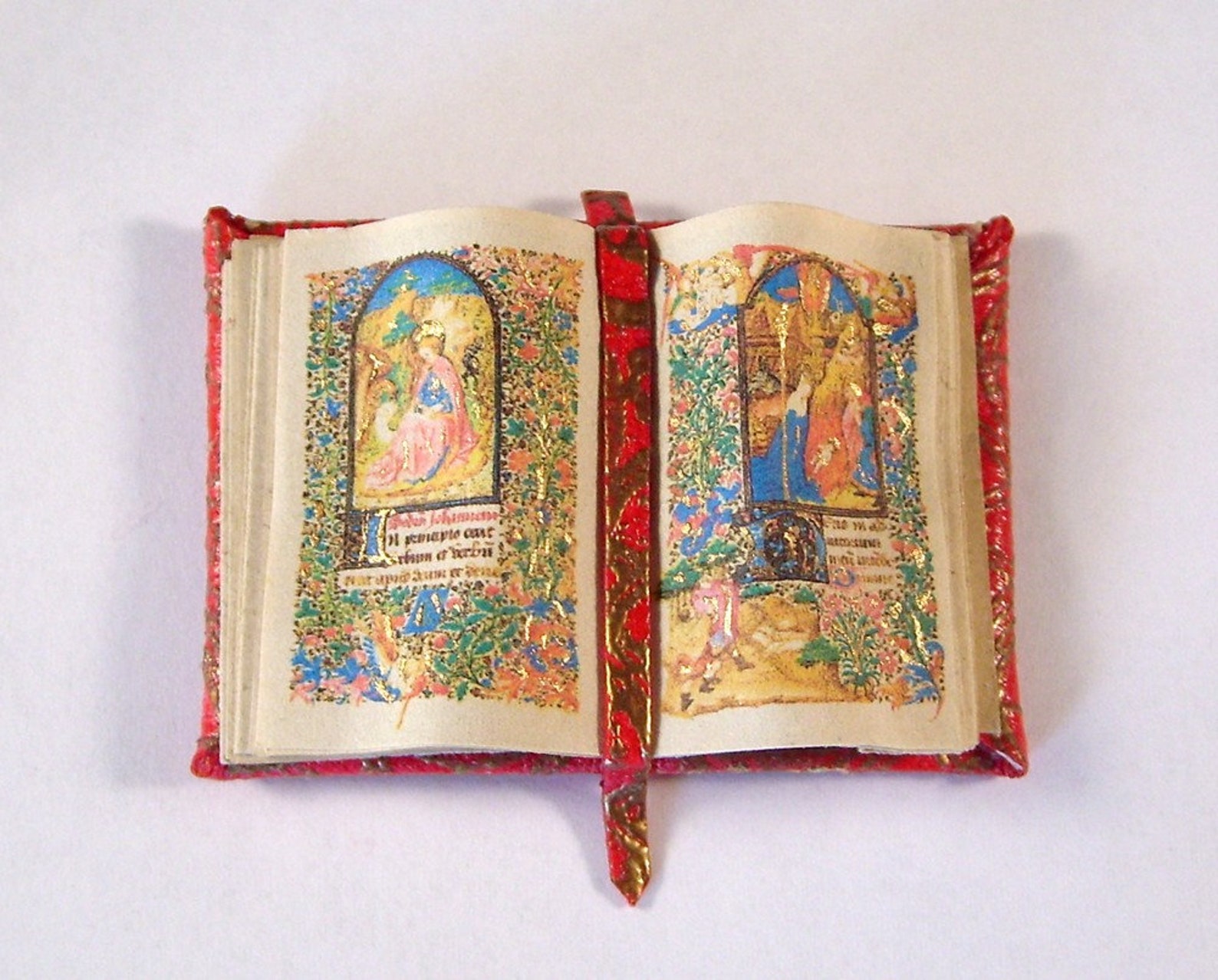 Miniature Open Book Pages Set of 15 1:12 Scale Downloadable - Etsy