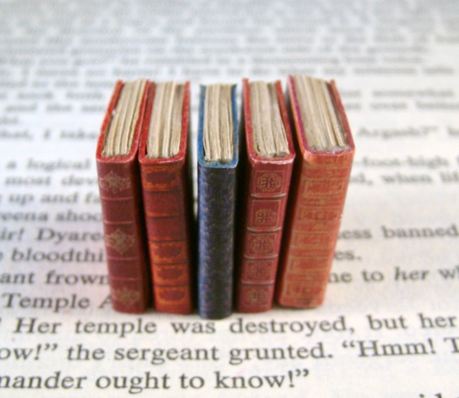 Set of 150 Miniature Book Covers Different Covers 1:12 Scale ...