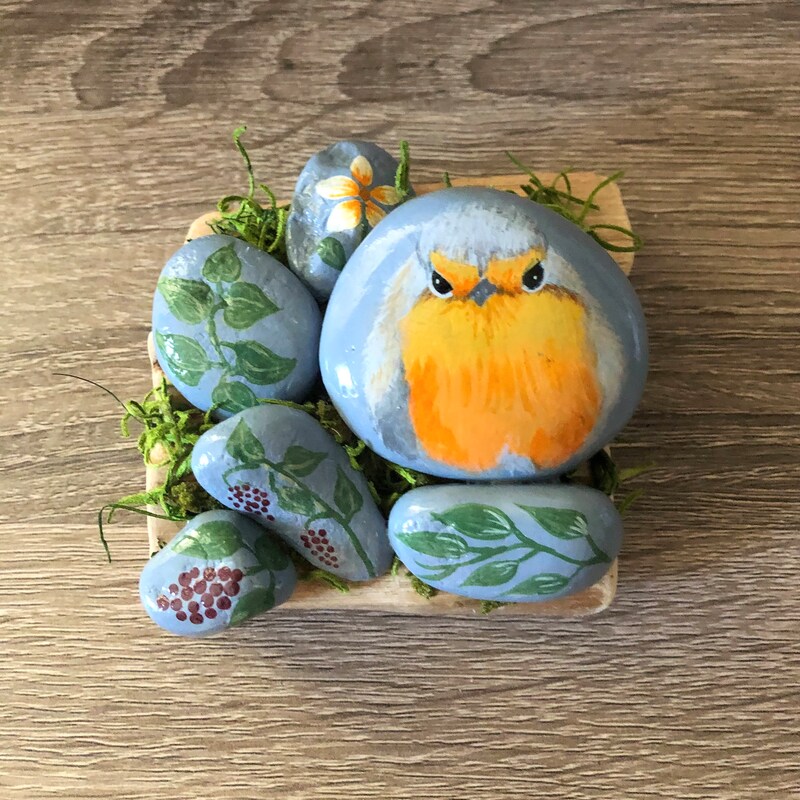 Hand Painted Rocks - Etsy