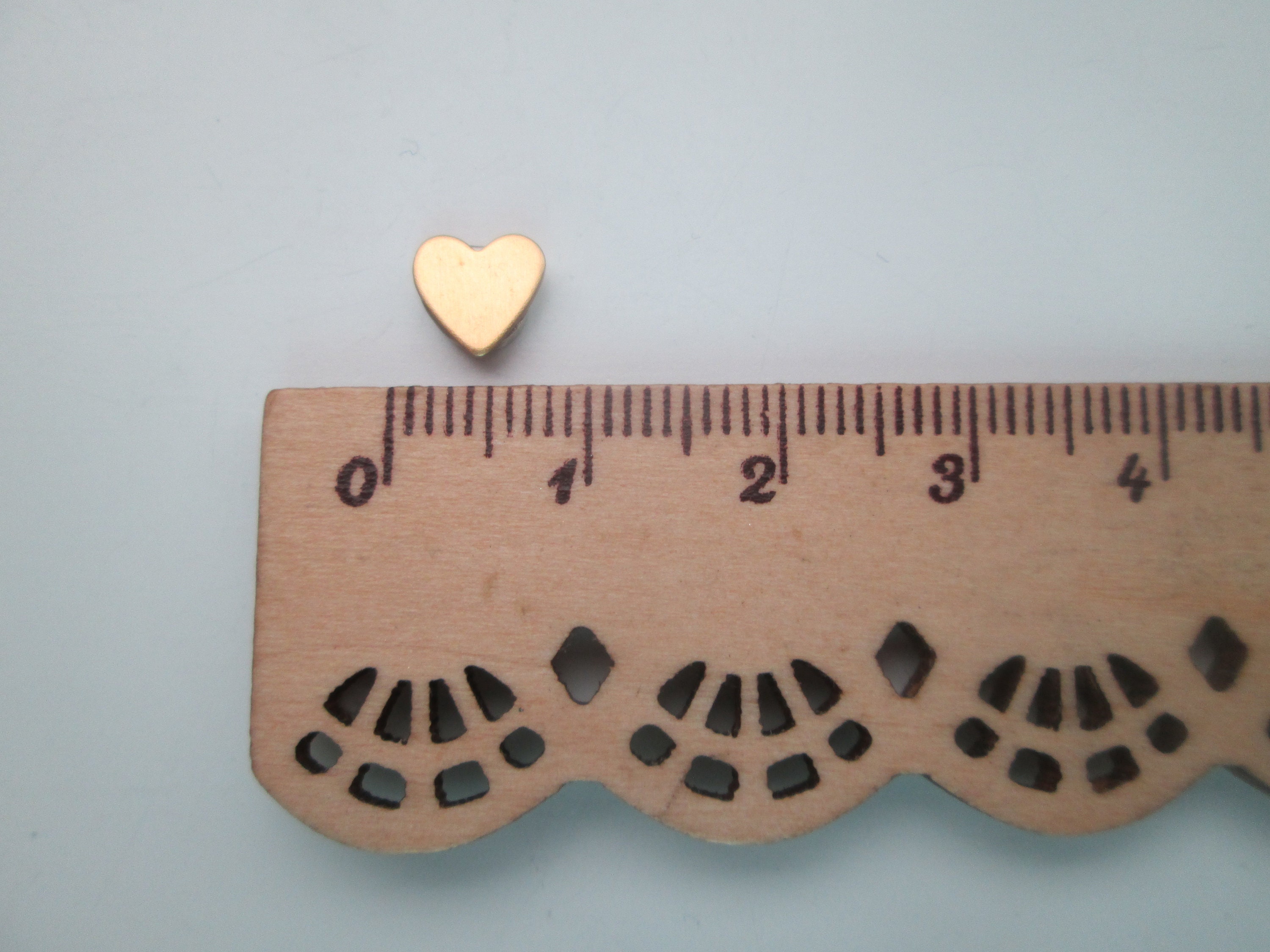 Tiny 7 Mm Gold Heart Invisible Clip Earrings - Etsy