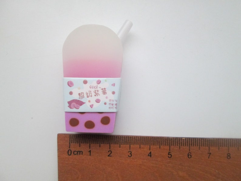 Boba Milk Tea Jelly Eraser - Etsy