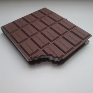 Chocolate Notebook Pad of Paper - Etsy