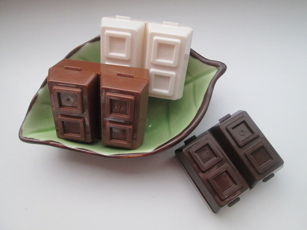 Chocolate Bar Scented Eraser in Plastic Pencil Sharpener Case - Etsy