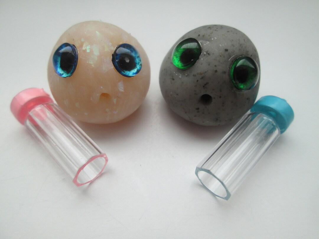 Polymer Clay Baby Pet Rock Desk Pets - Etsy