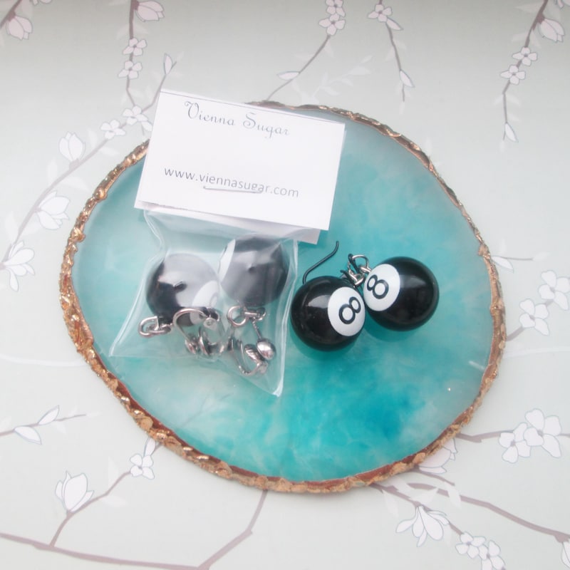 Metal Free Ball Earrings - Etsy