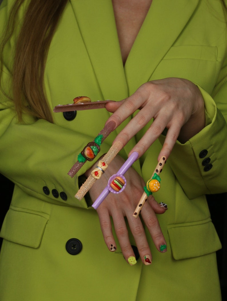 Xxxxl Square Press on Nails. 3d Nails. Extra Long Nails for Photo ...